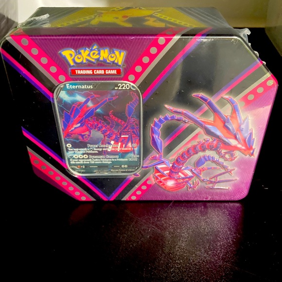 Toys | New Pokemon V Powers Eternatus Tin Unopen | Poshmark